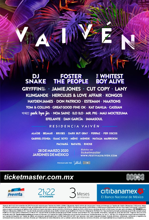 ¡Estos son todos los detalles de Vaivén 2020! | Freim TV