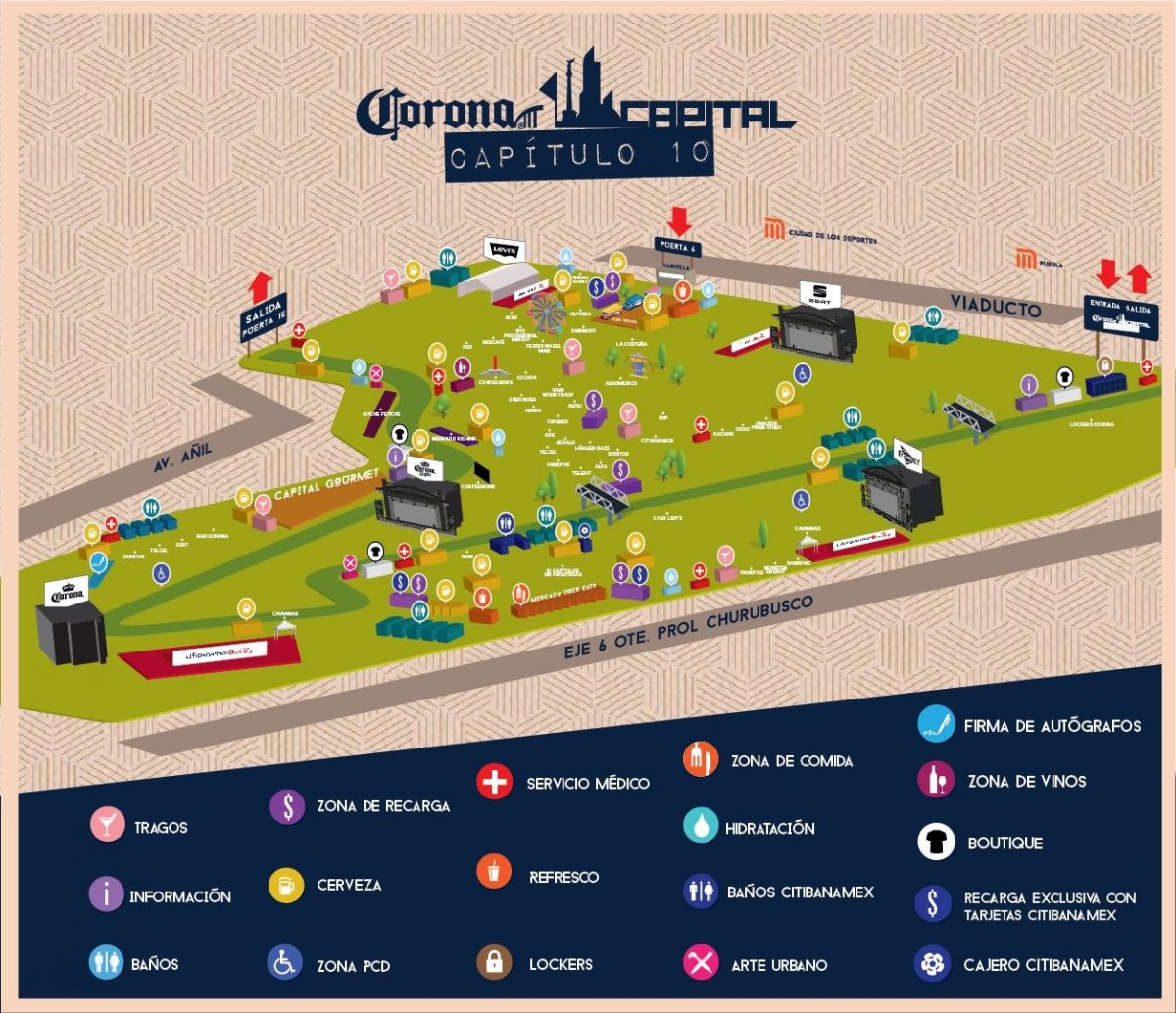 Cartel, precios de boletos y horarios del Corona Capital 2019 CDMX