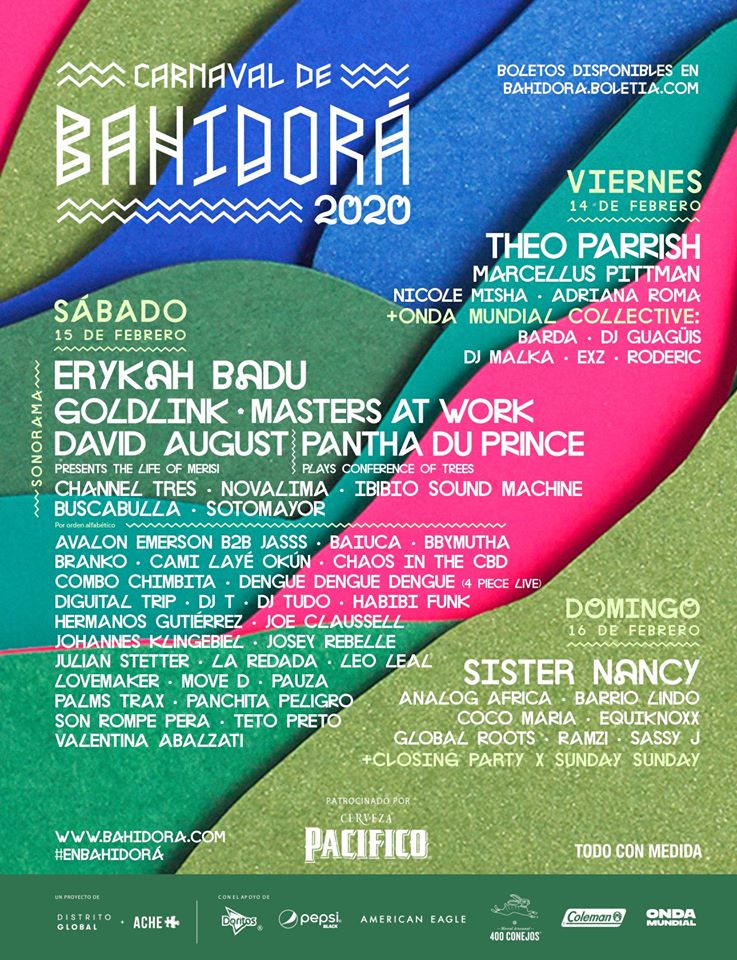 Bahidorá 2020, Conoce el cartel, precios de boletos, horarios y más