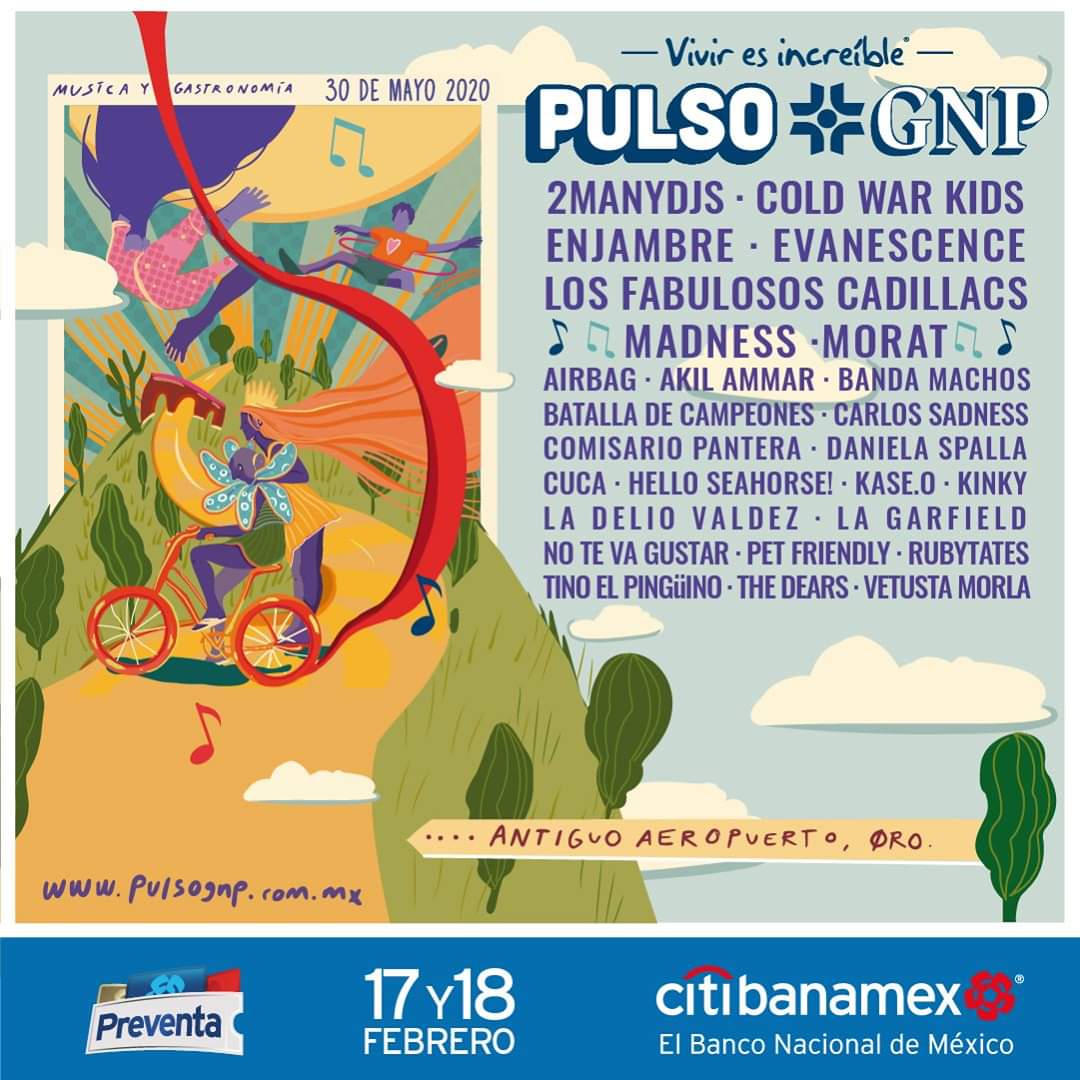 ¡Este es el cartel completo del Pulso GNP 2020! | Freim TV